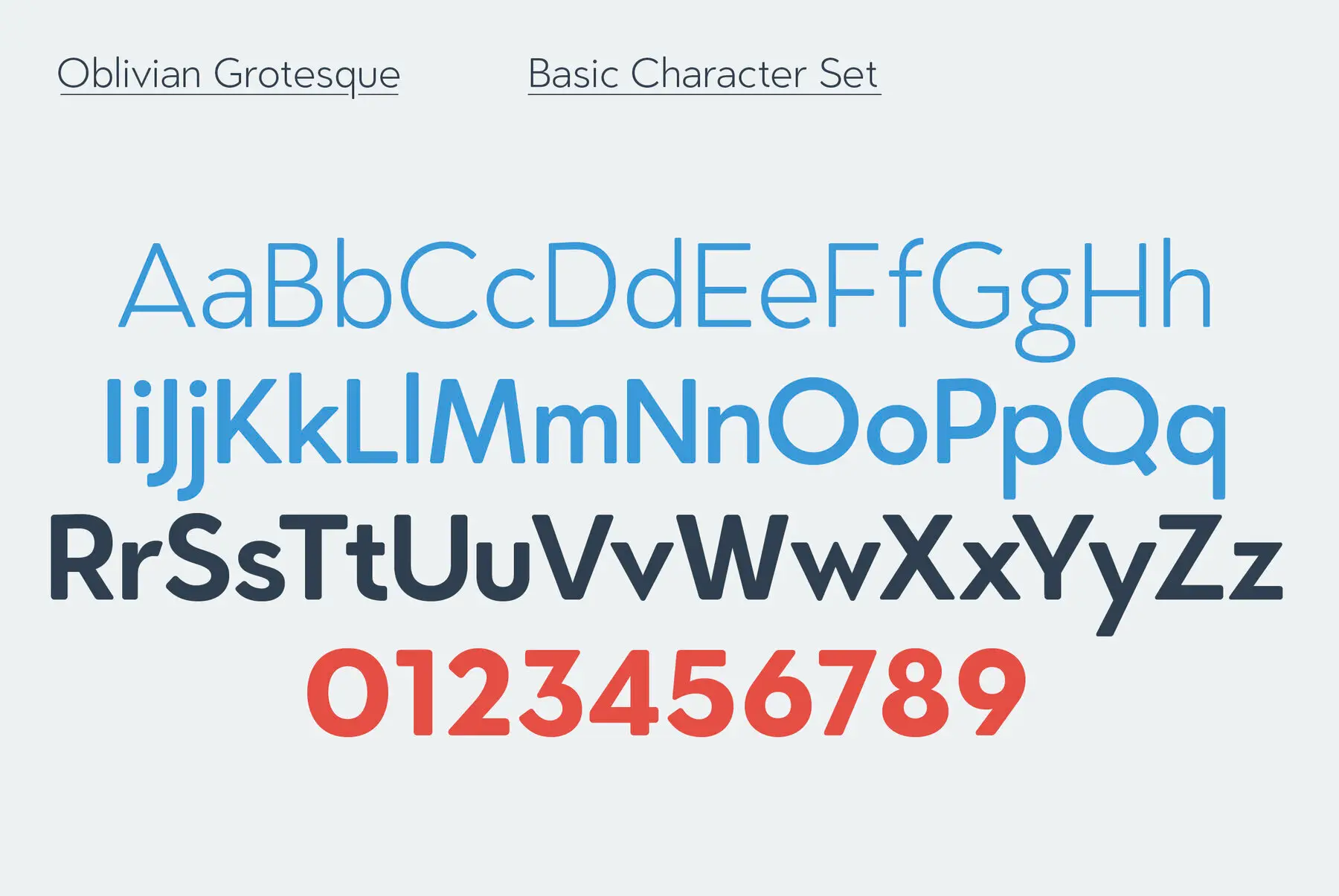 Oblivian Grotesque Font - FontPath