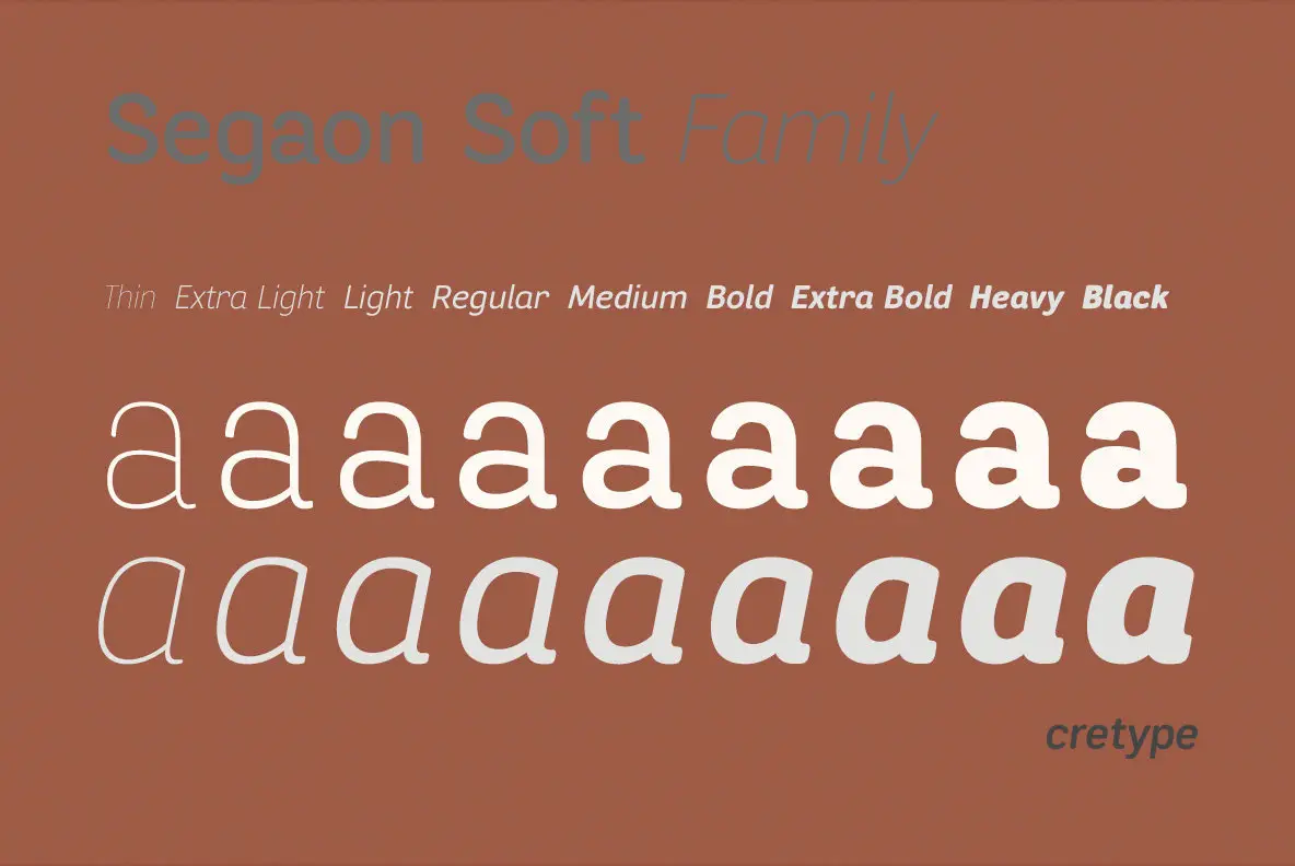 Segaon Soft Font - FontPath
