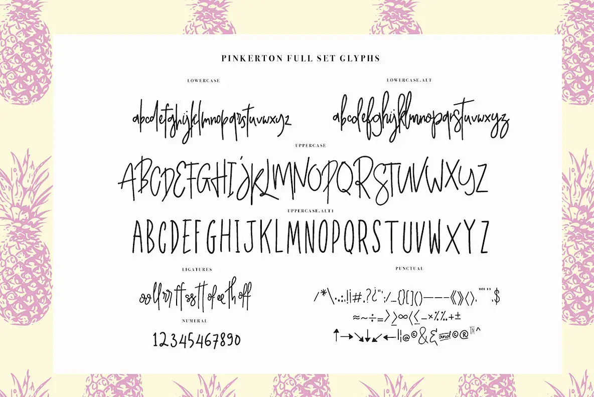 Pinkerton Font - YouWorkForThem