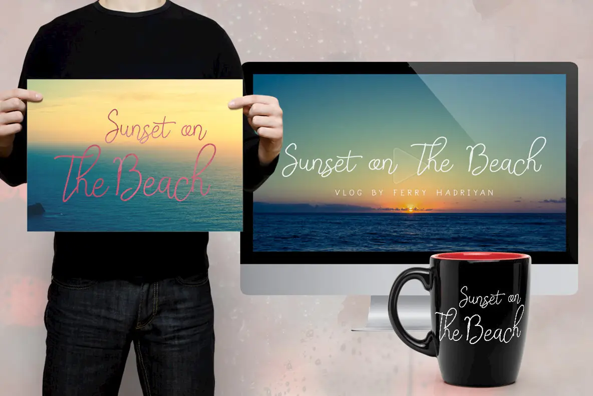 Firefly Script Font - FontPath