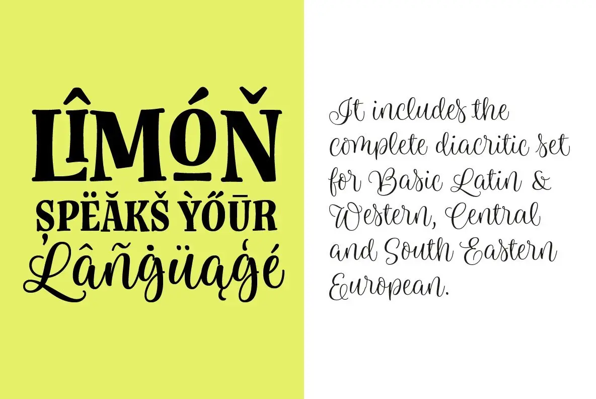 Limon Font - YouWorkForThem