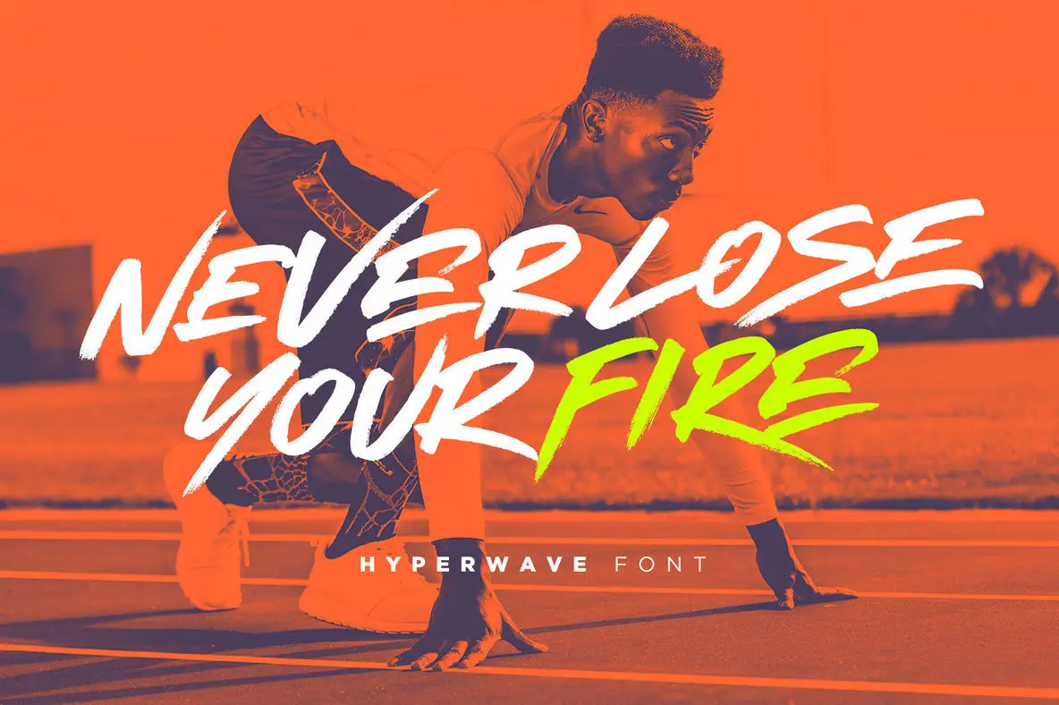 HYPERWAVE Font - YouWorkForThem
