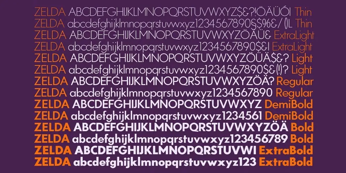 Zelda Font - FontPath