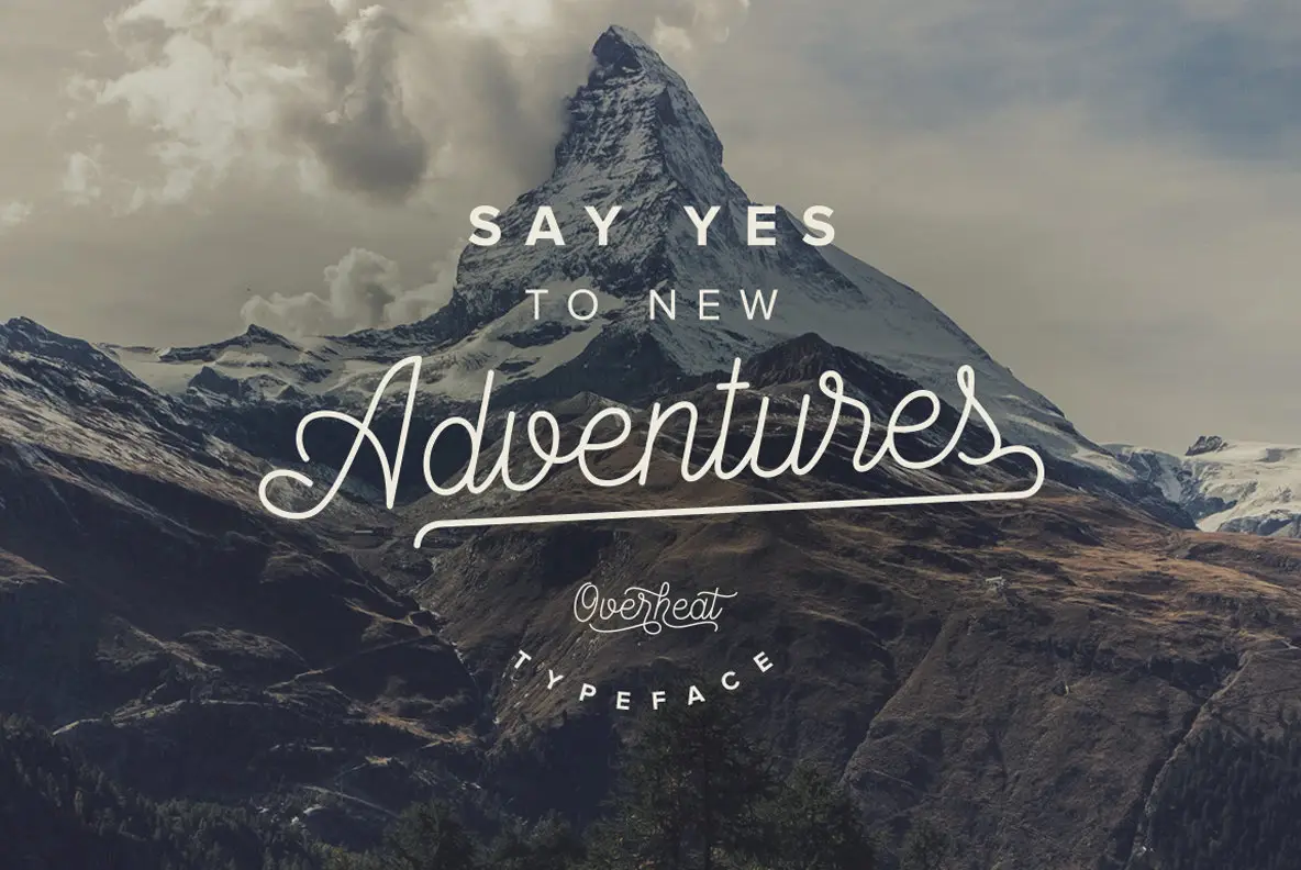 Overheat Font - FontPath