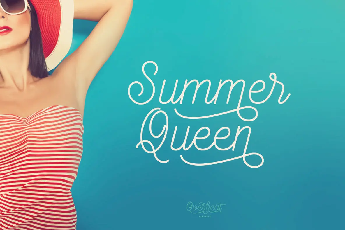 Overheat Font - FontPath