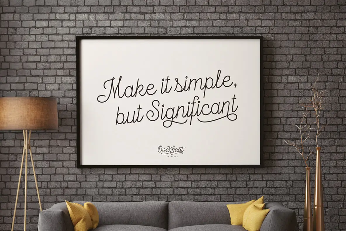 Overheat Font - FontPath