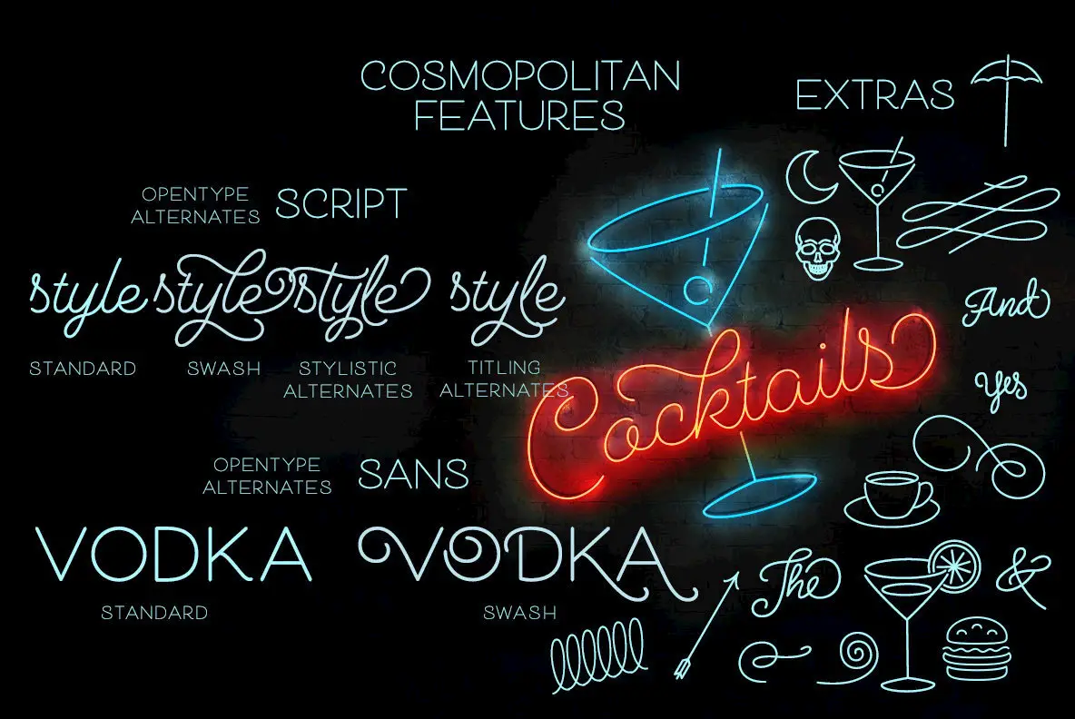 Cosmopolitan Font - YouWorkForThem