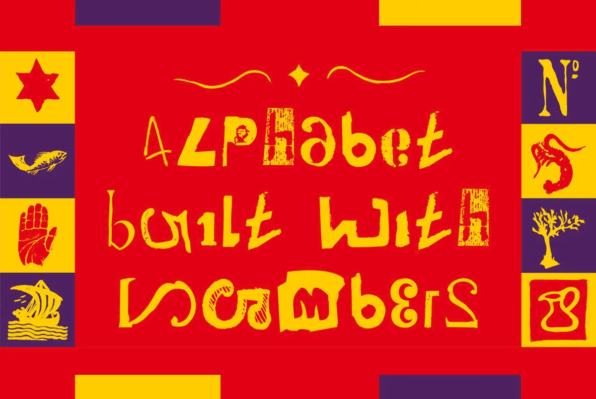 Mallorca Dirty Numbers Font - FontPath