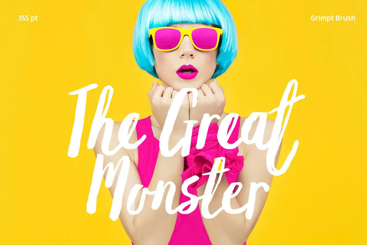 Grimpt Font - YouWorkForThem