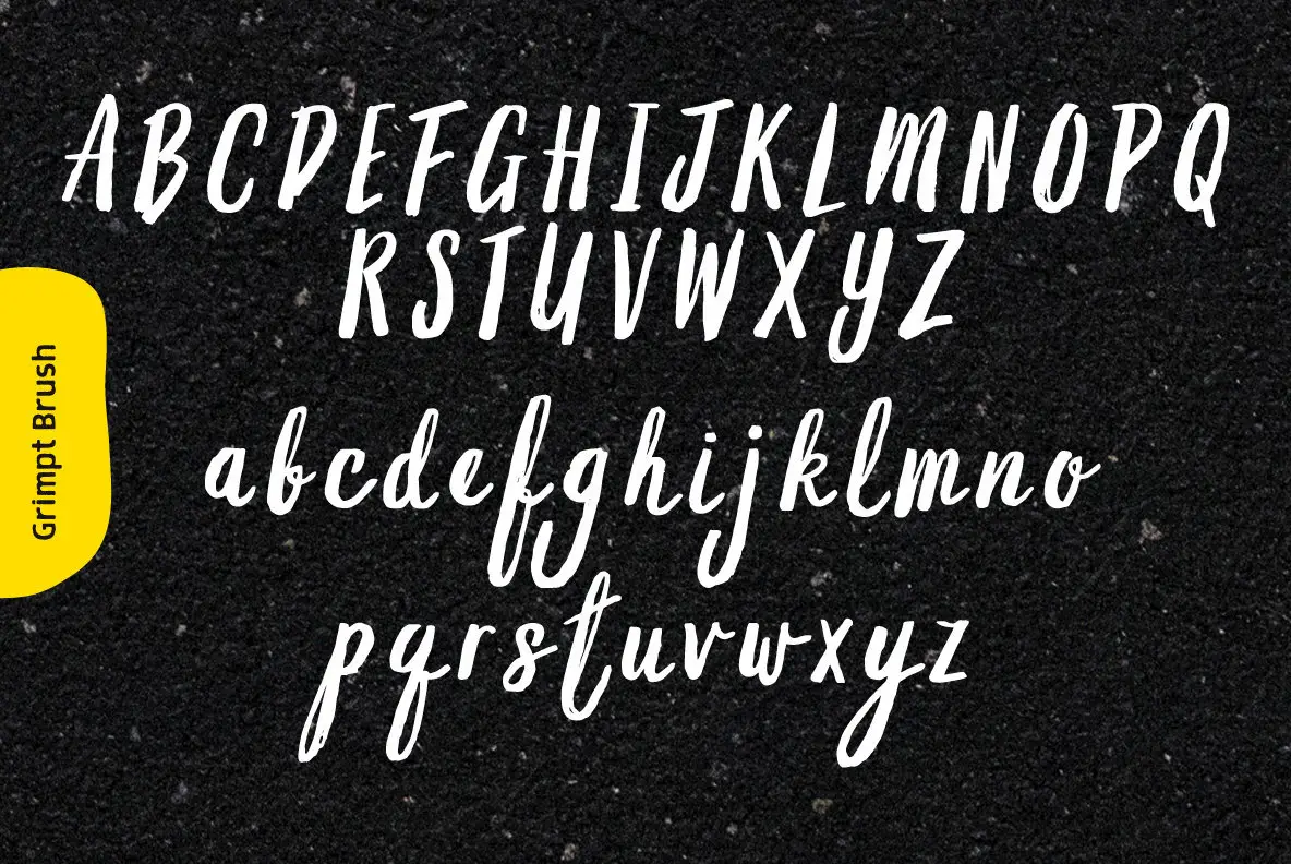 Grimpt Font - YouWorkForThem