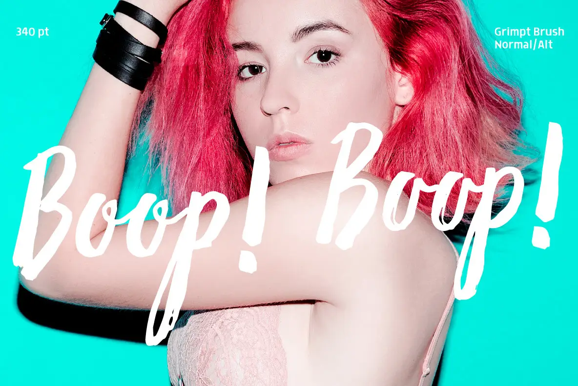 Grimpt Font - YouWorkForThem