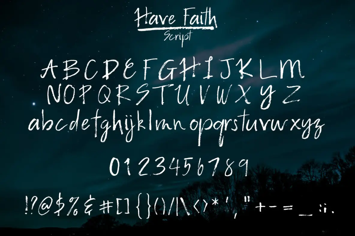 Have Faith Font - FontPath