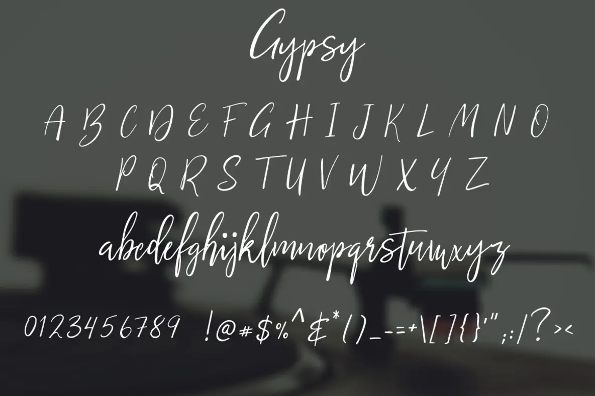 Gypsy Font - FontPath