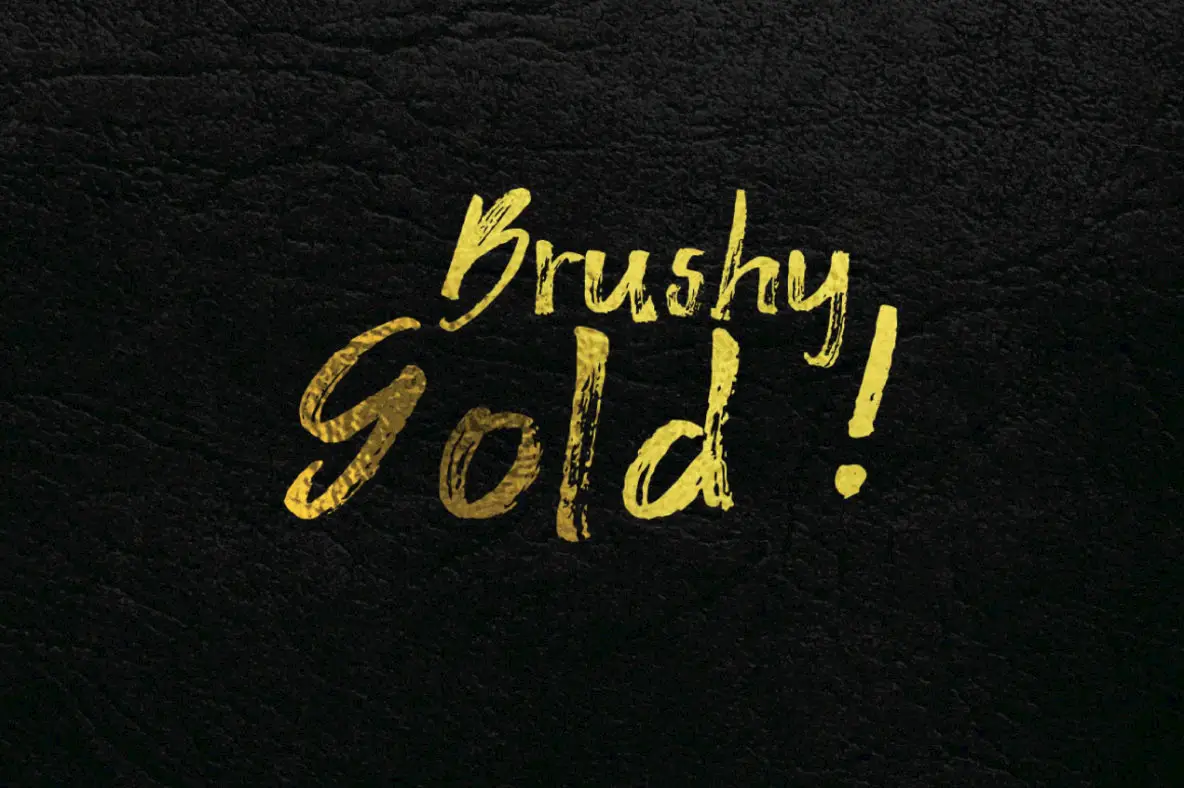 Brushy Font - YouWorkForThem