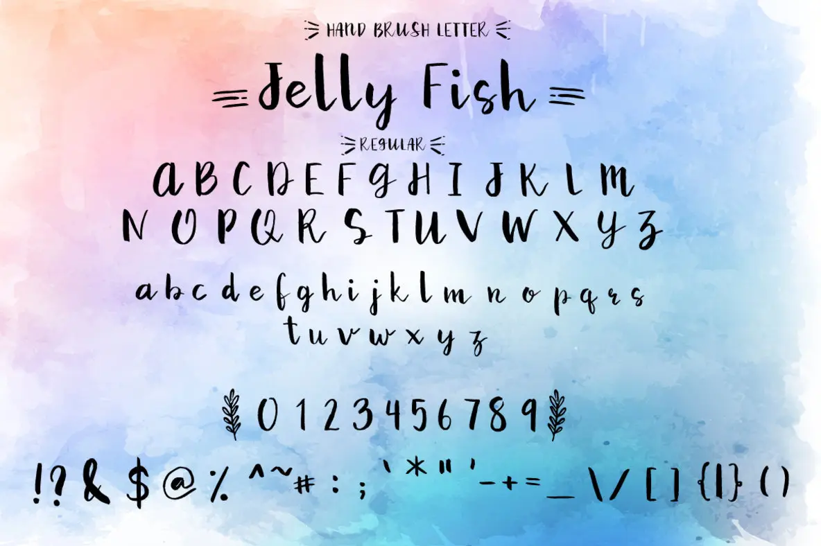 Jelly Fish Font - FontPath