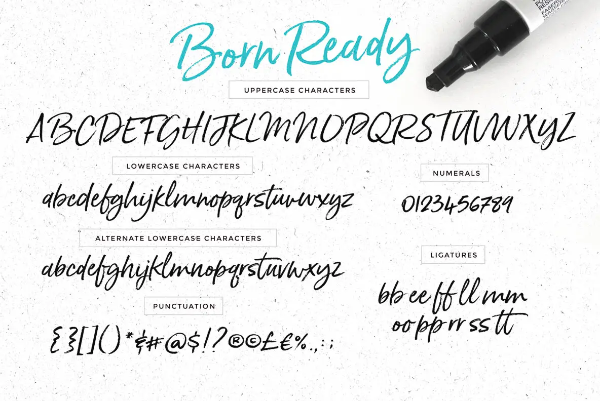Born Ready Font - FontPath