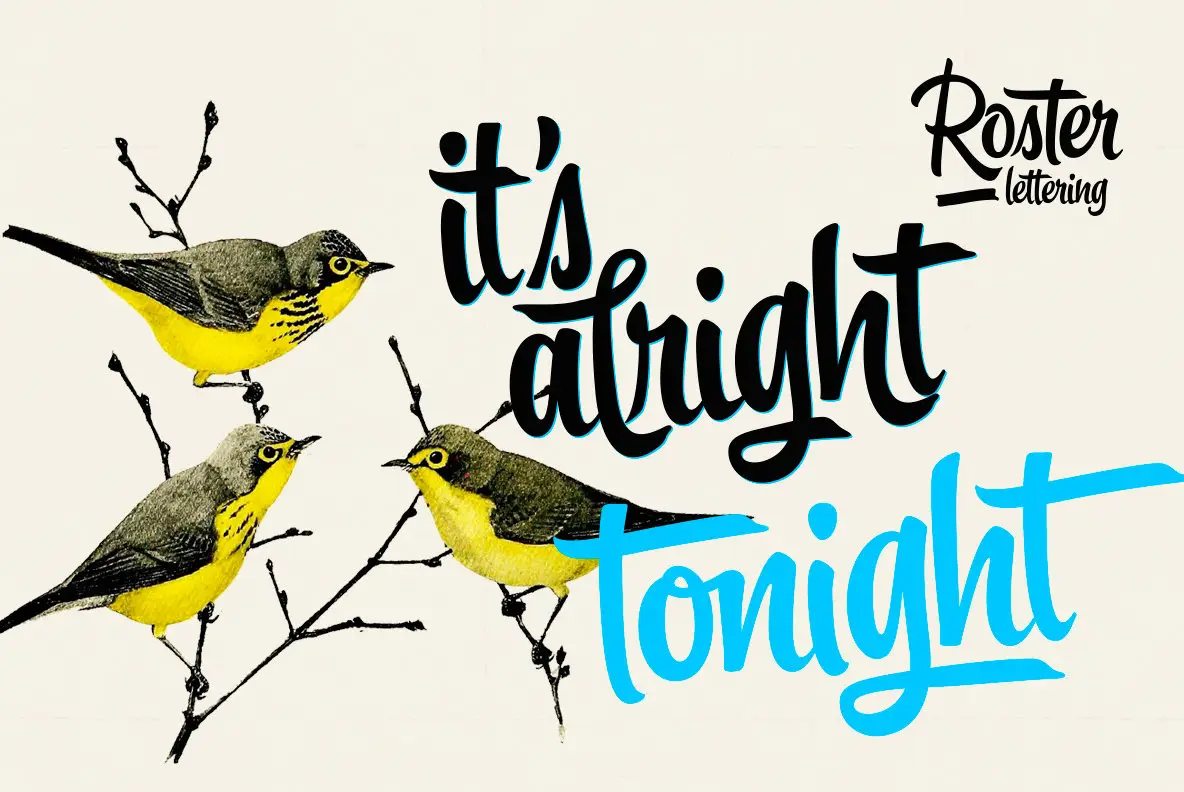 Roster Font - FontPath