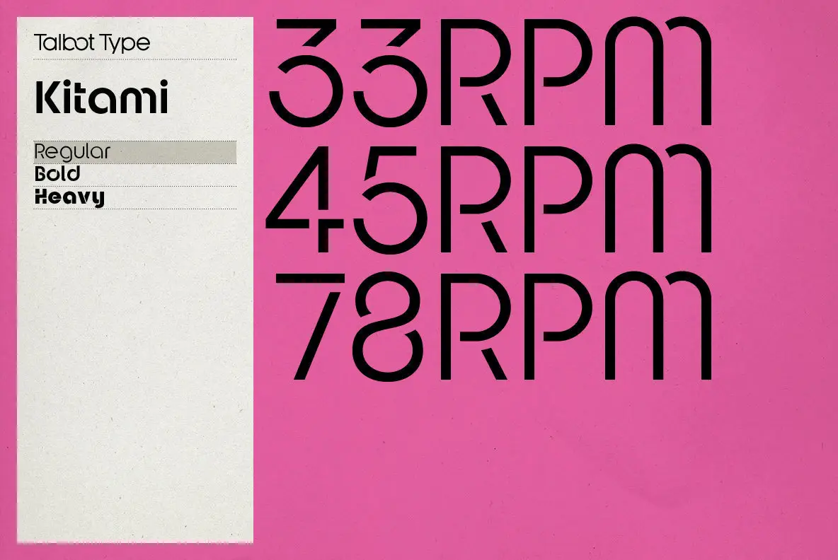 Kitami Font - YouWorkForThem