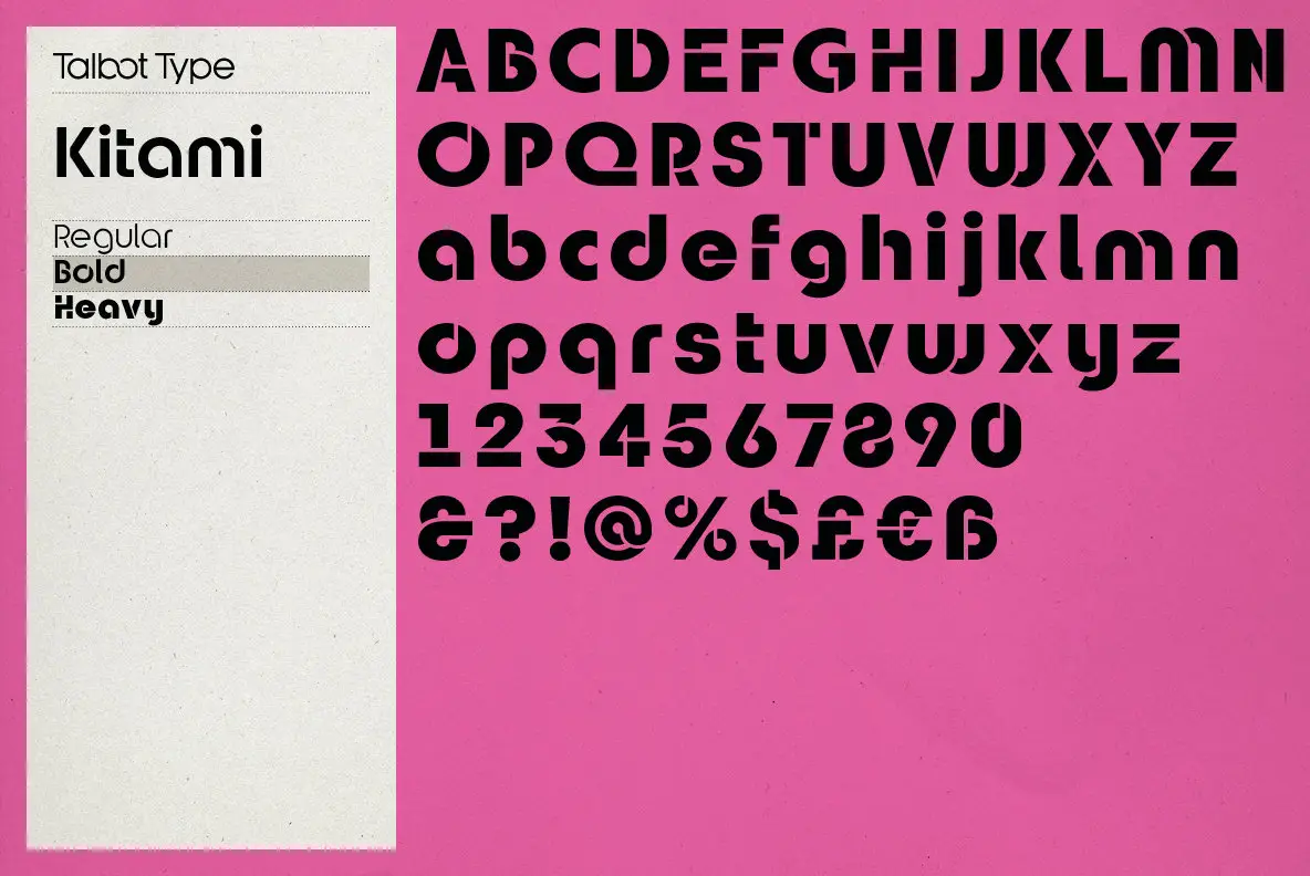 Kitami Font - YouWorkForThem