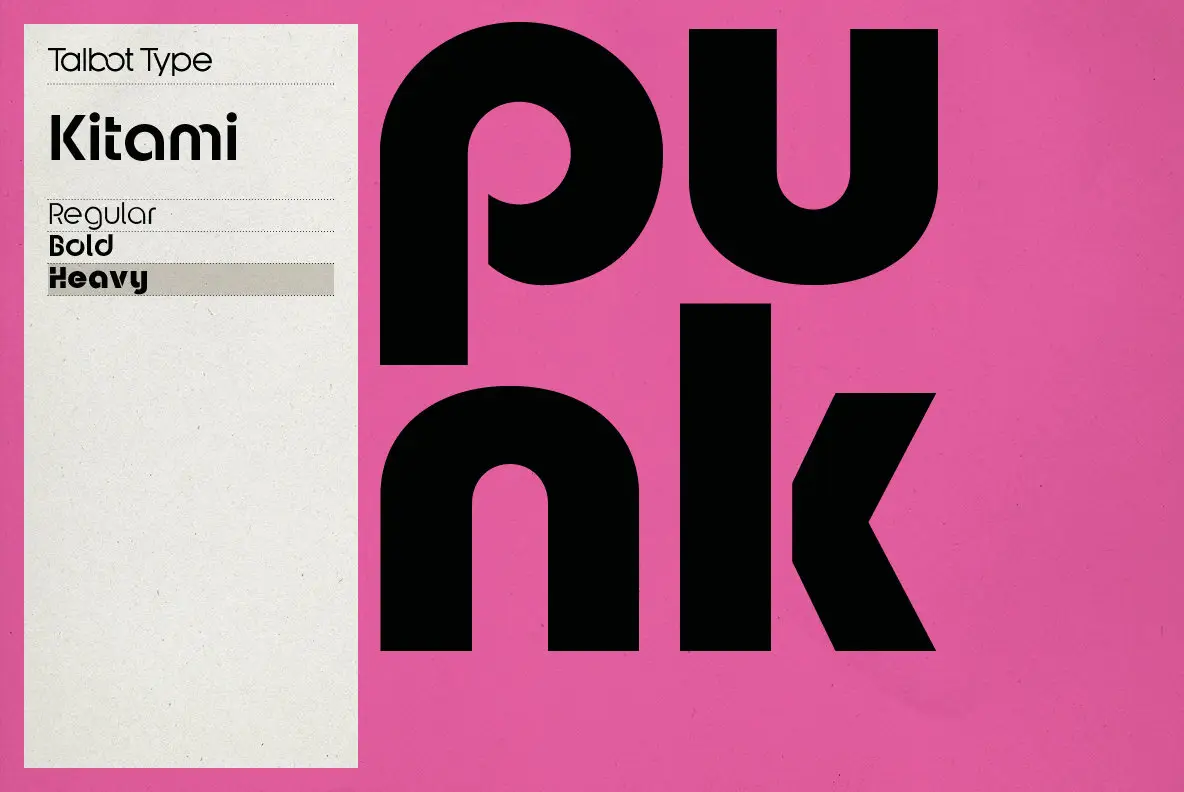 Kitami Font - YouWorkForThem