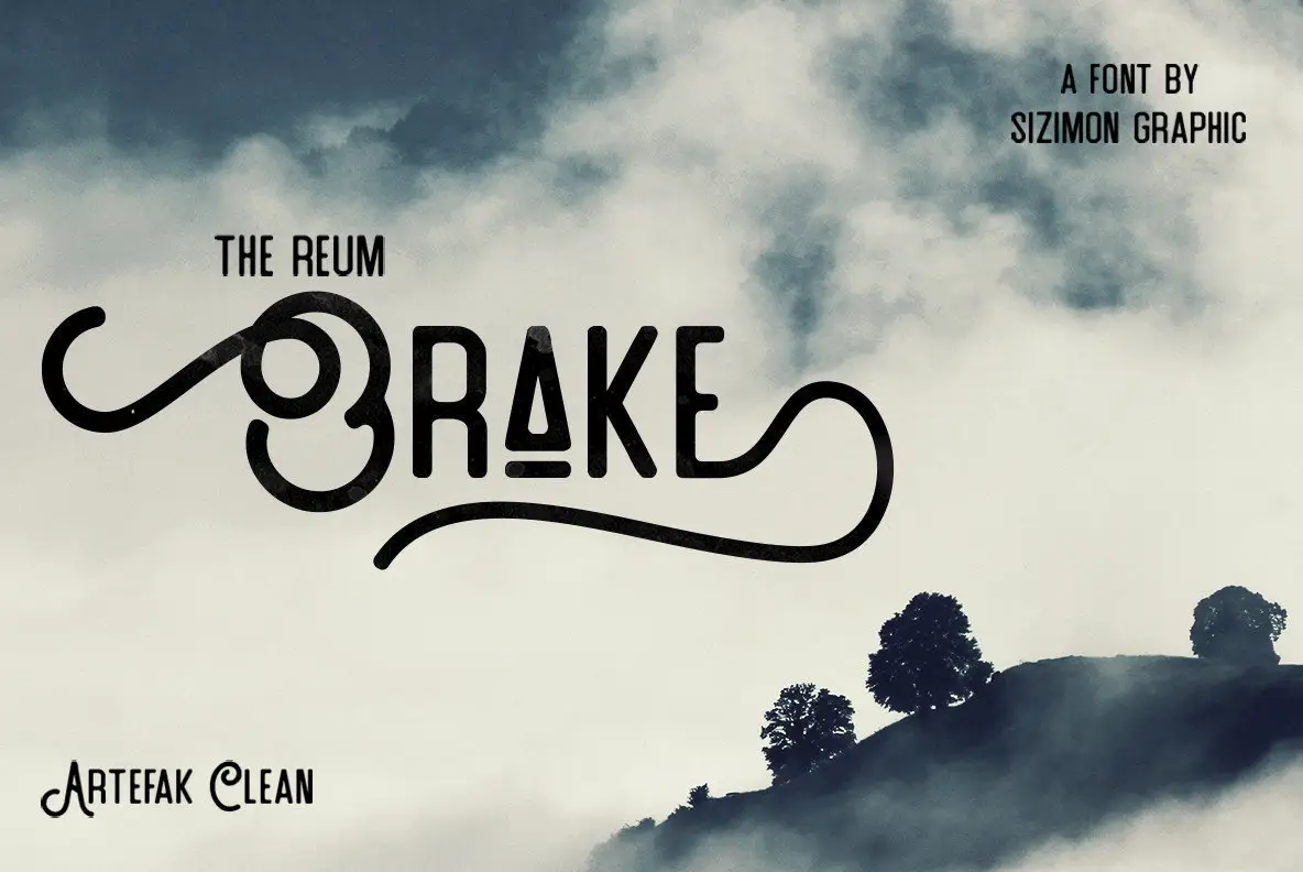 Artefak Font - YouWorkForThem
