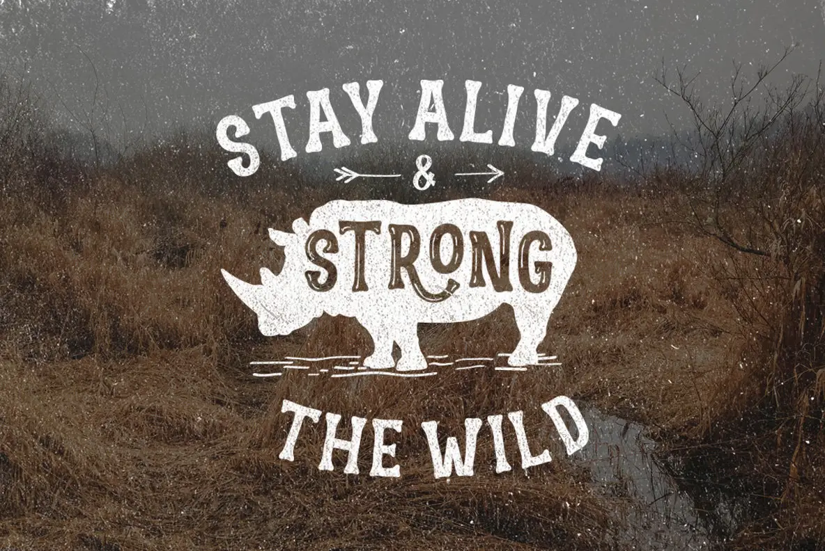 Trapline Font - FontPath