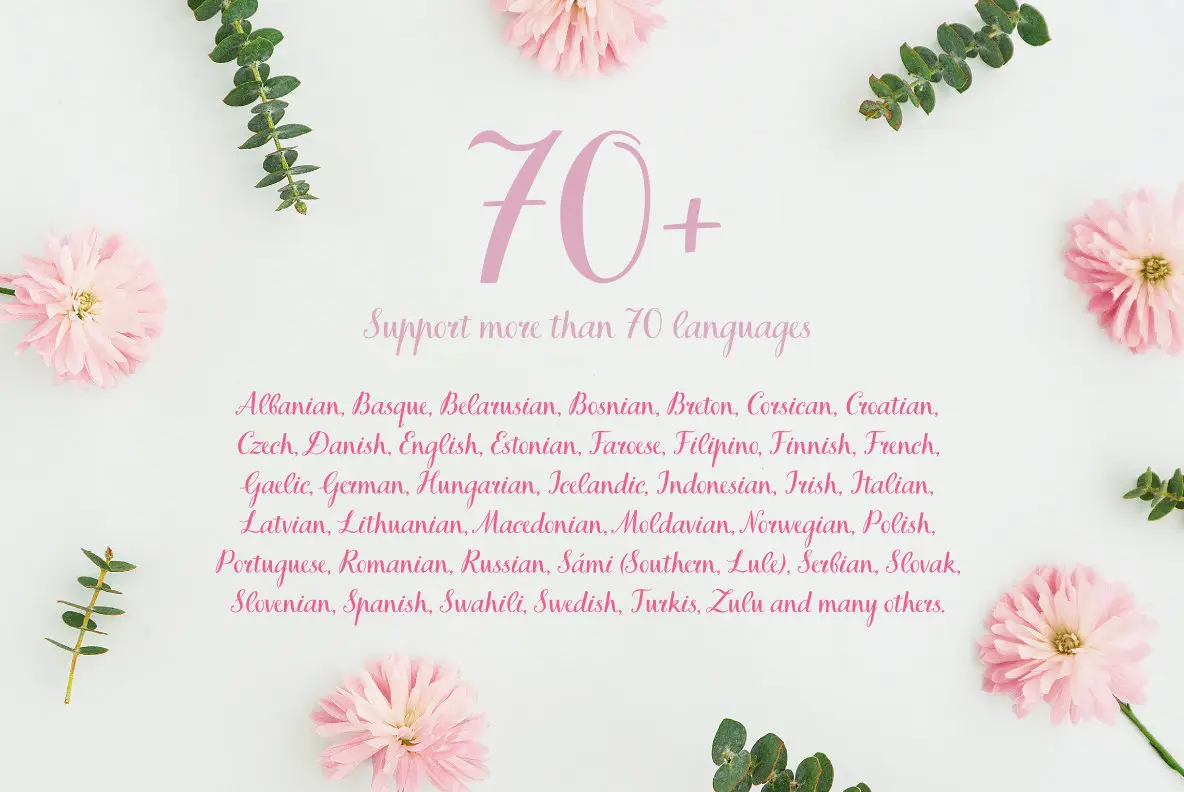 Books Script Font - FontPath