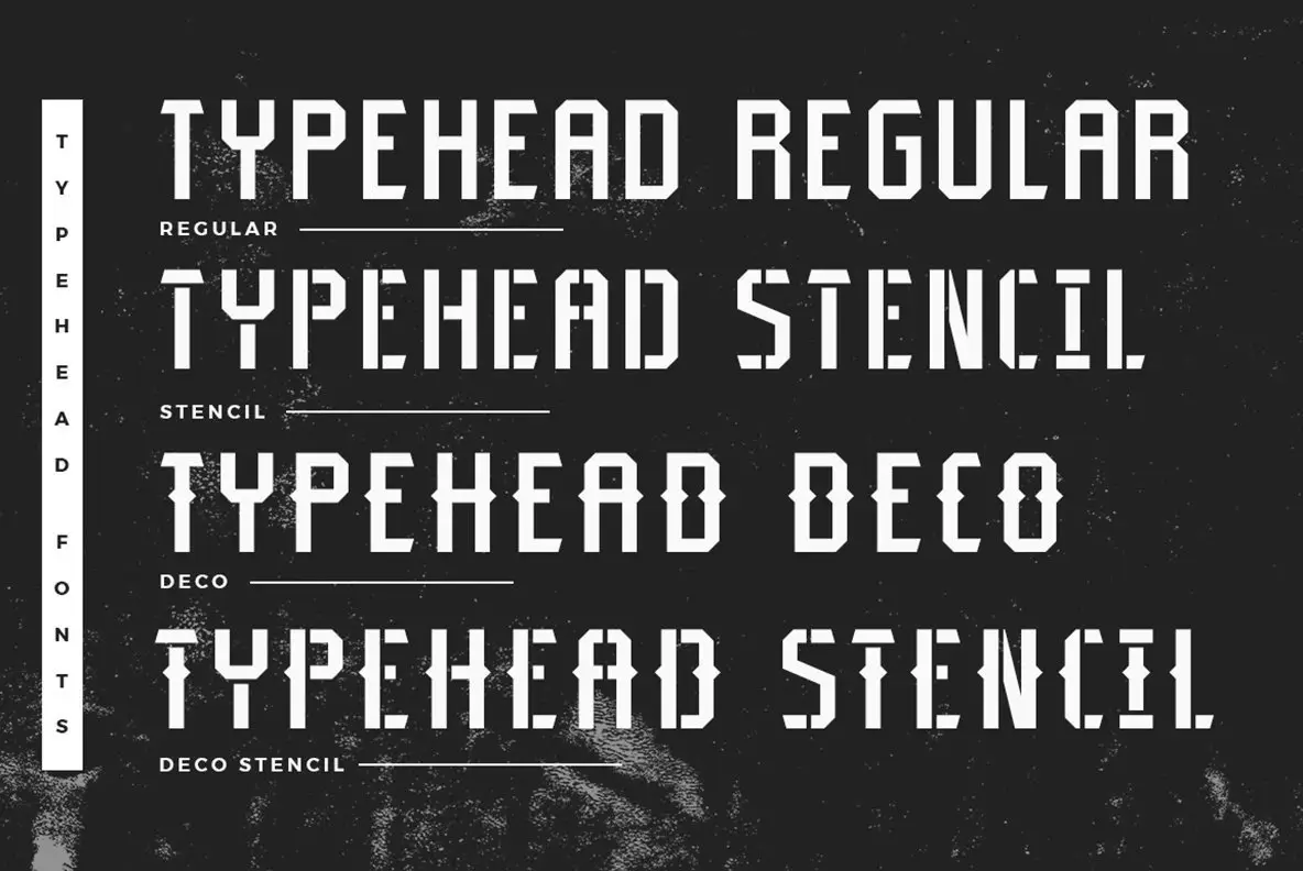 Typehead Font - YouWorkForThem