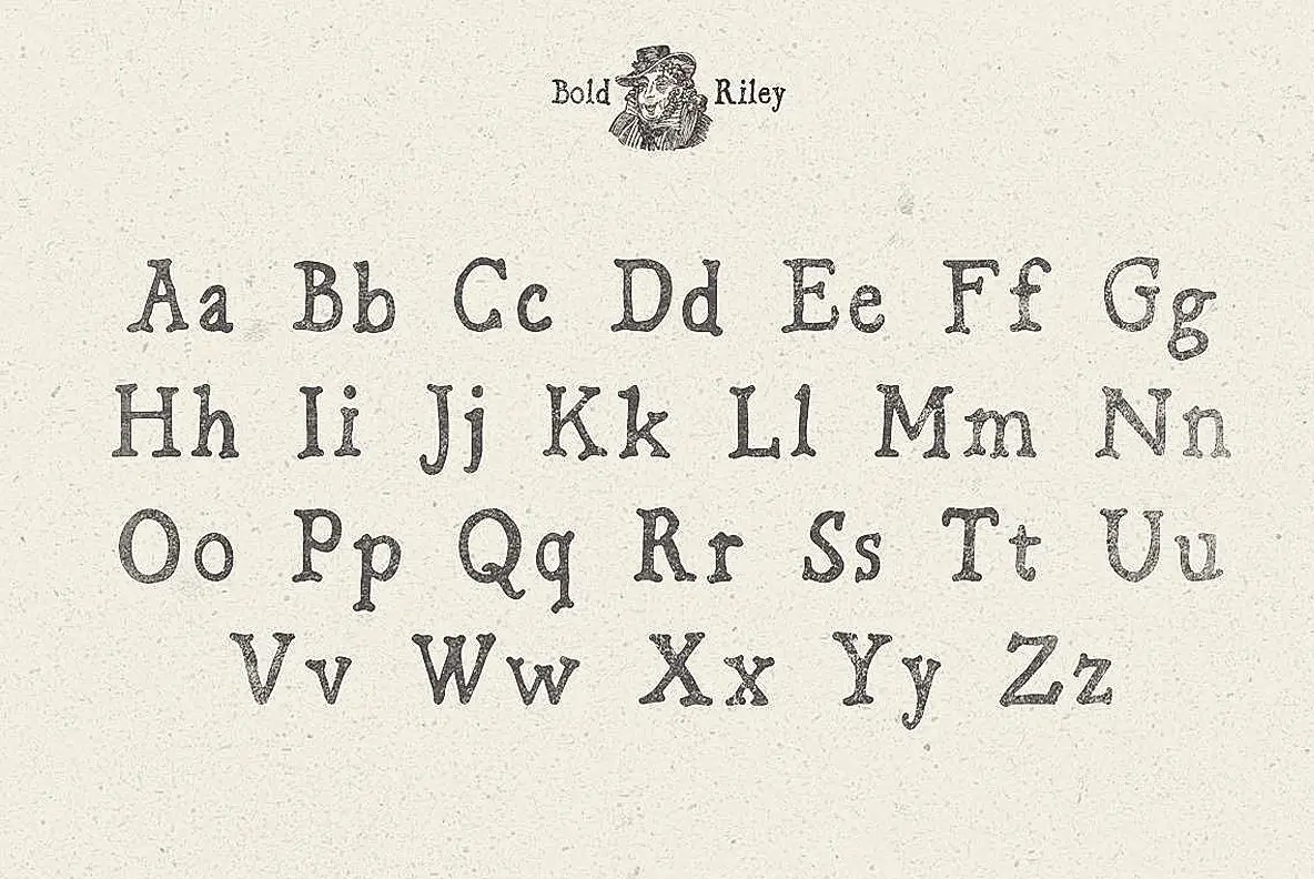 Bold Riley Font - FontPath