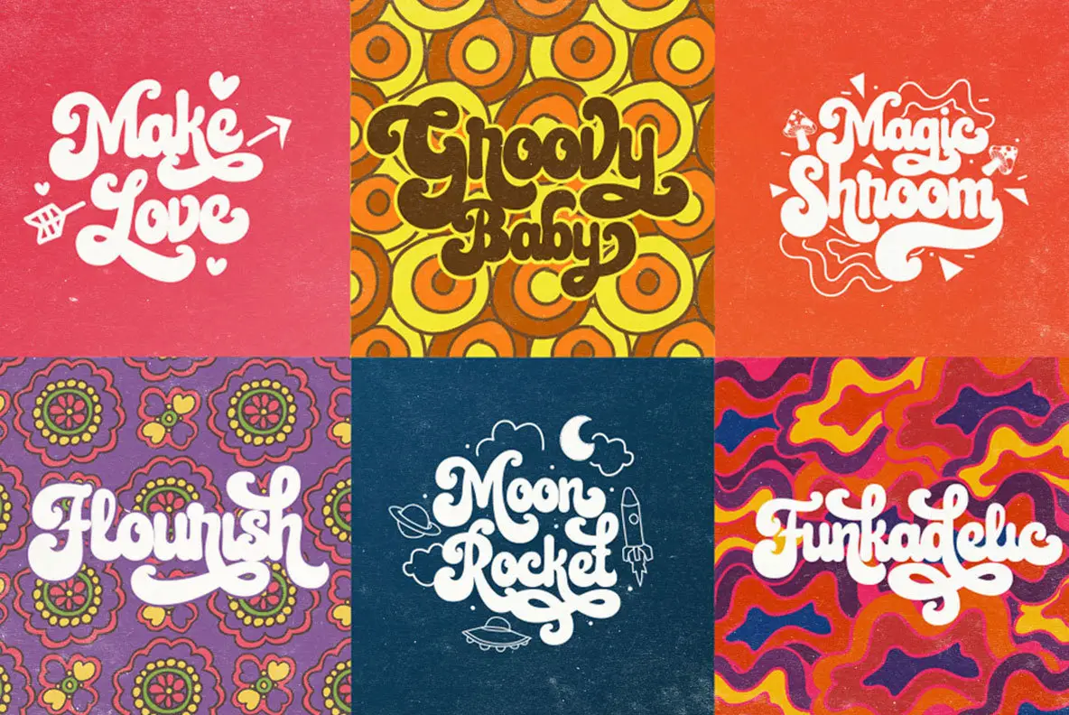 Lovadelic Font - YouWorkForThem