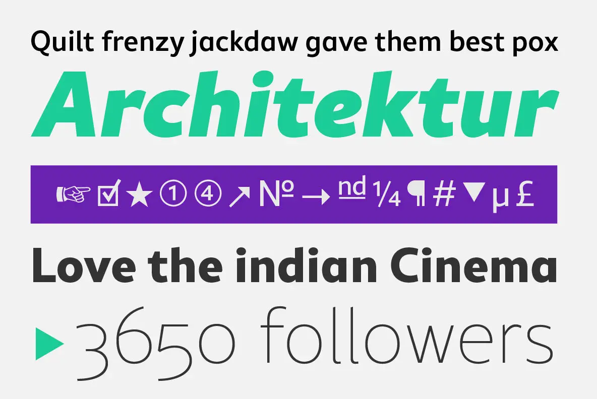 Rival Sans Font - FontPath