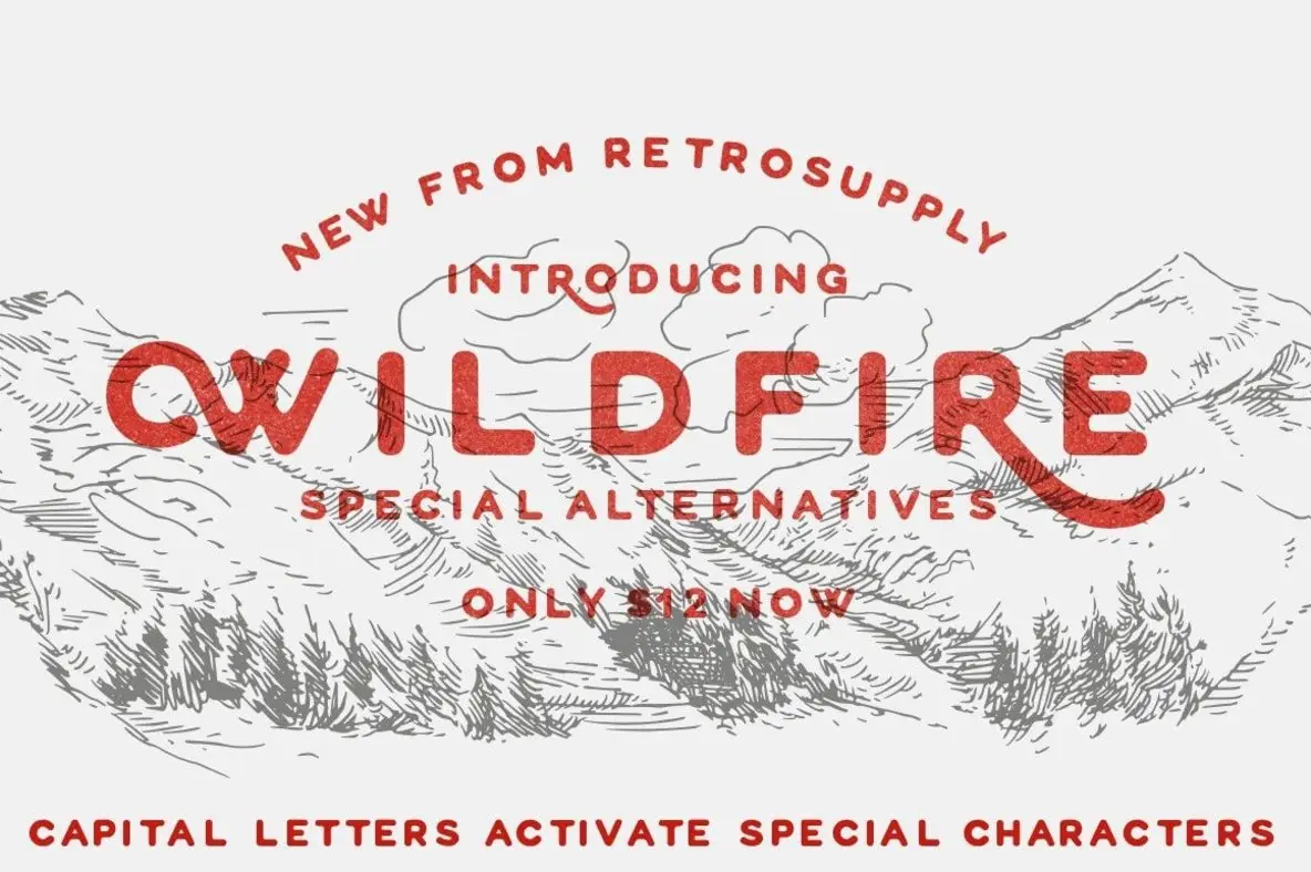Wildfire Font - YouWorkForThem
