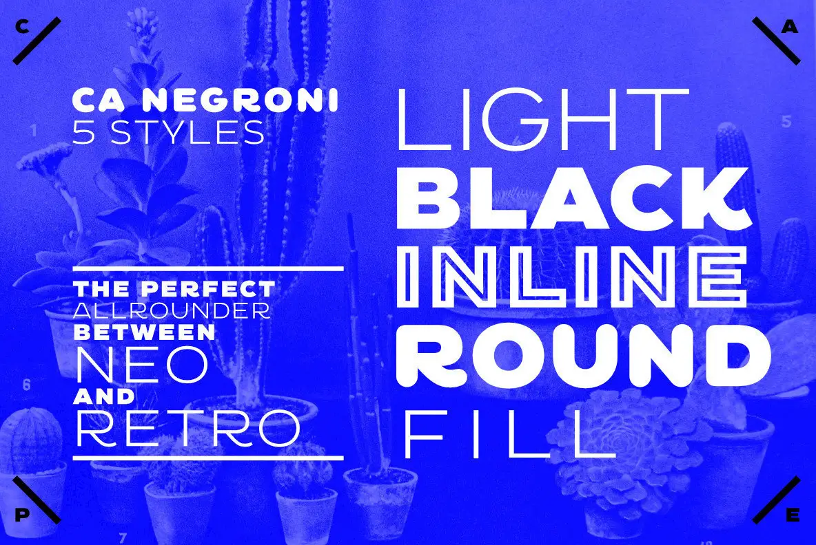CA Negroni Font - FontPath