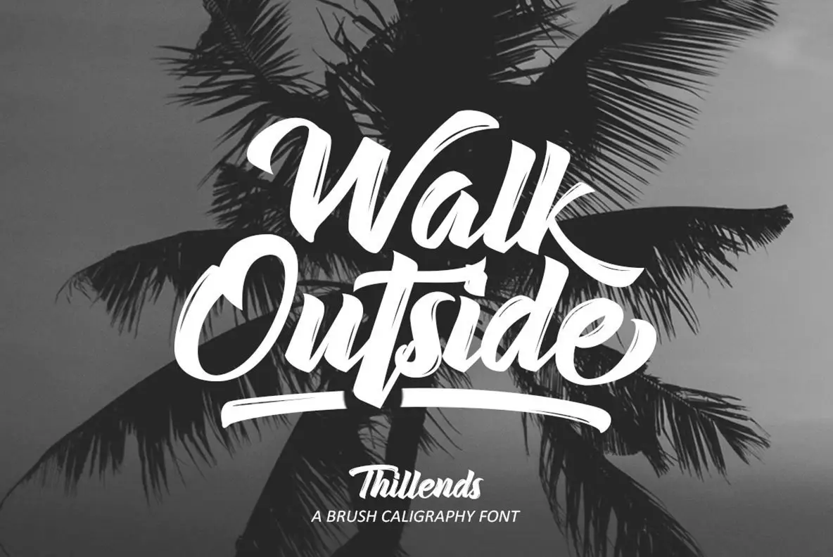 Thillends Font - YouWorkForThem