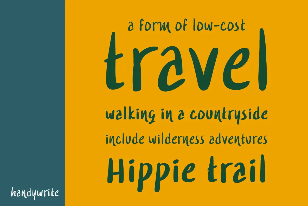 Handywrite Font - YouWorkForThem