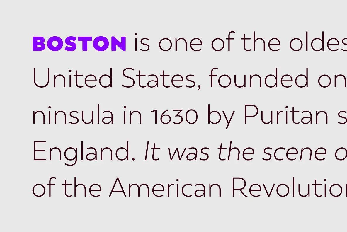 Boston Font - FontPath