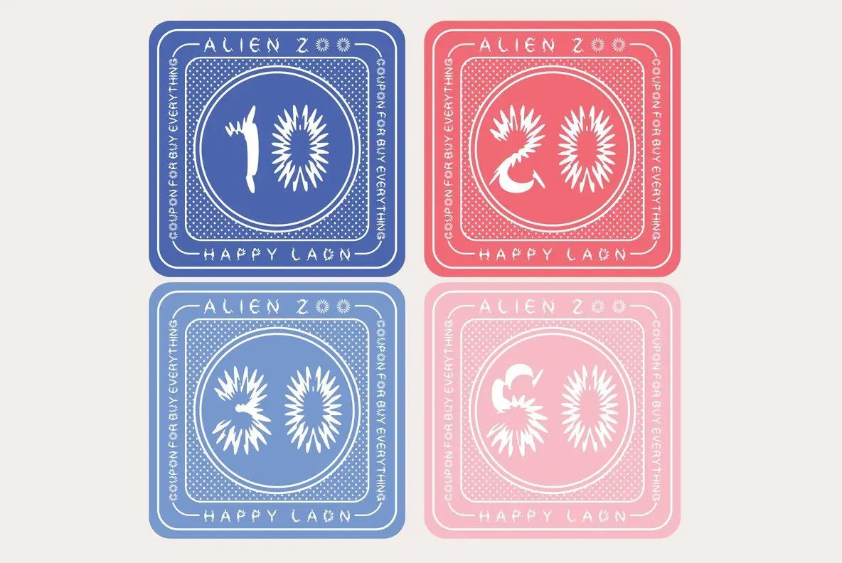 Alien Zoo Font - YouWorkForThem