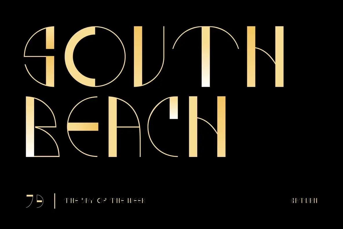 Southbeach Font - FontPath