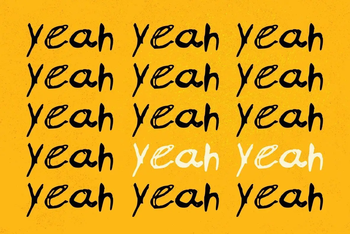 Bams Anger Font - YouWorkForThem