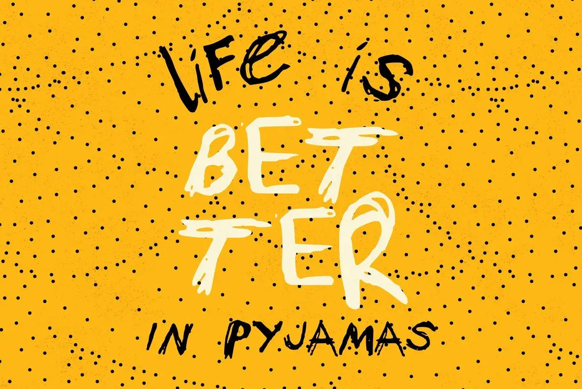 Bams Anger Font - YouWorkForThem