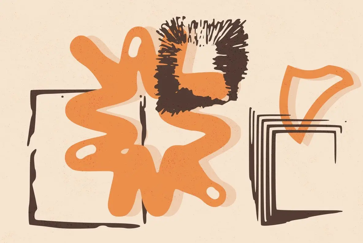 Grunge Frames Font - FontPath