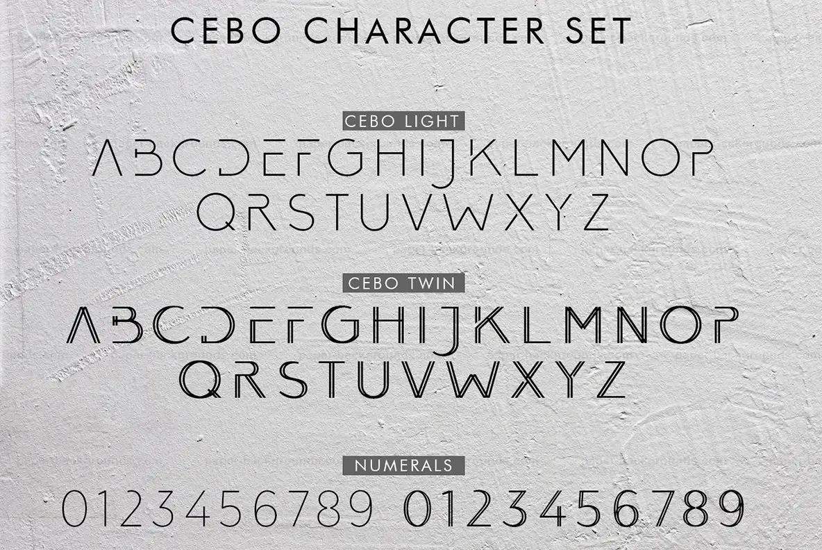 Cebo Font - YouWorkForThem