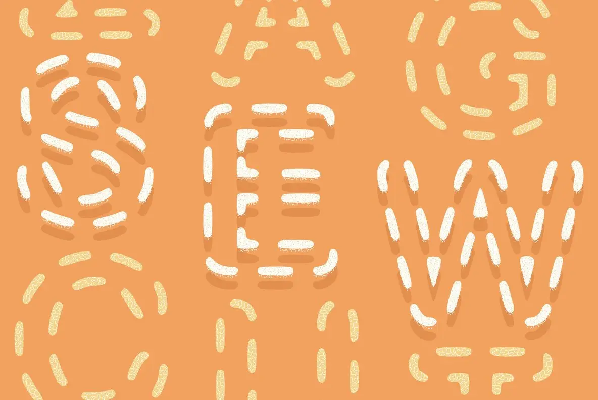 Stitch Round Font - FontPath