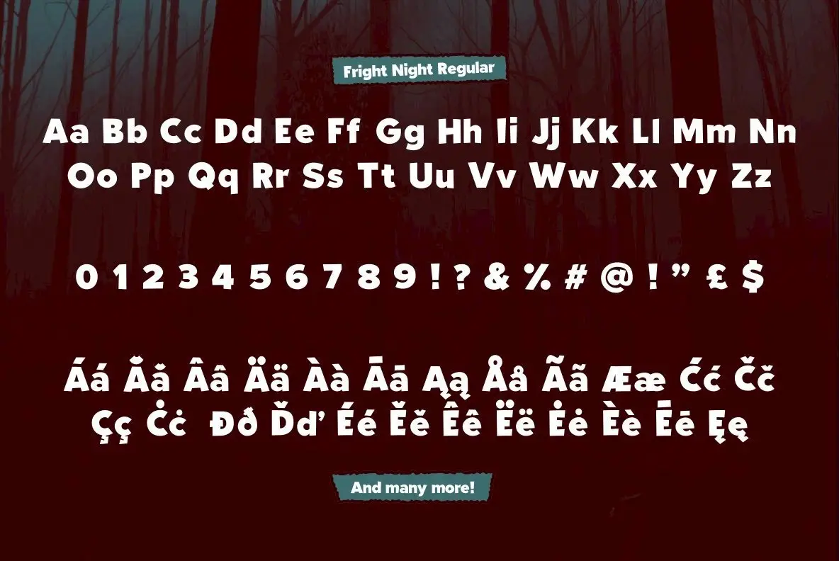 Fright Night Font - FontPath