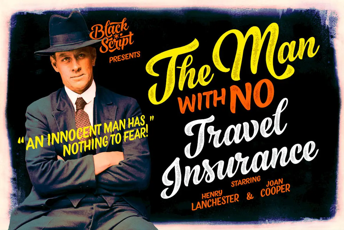 Black Script Font - FontPath