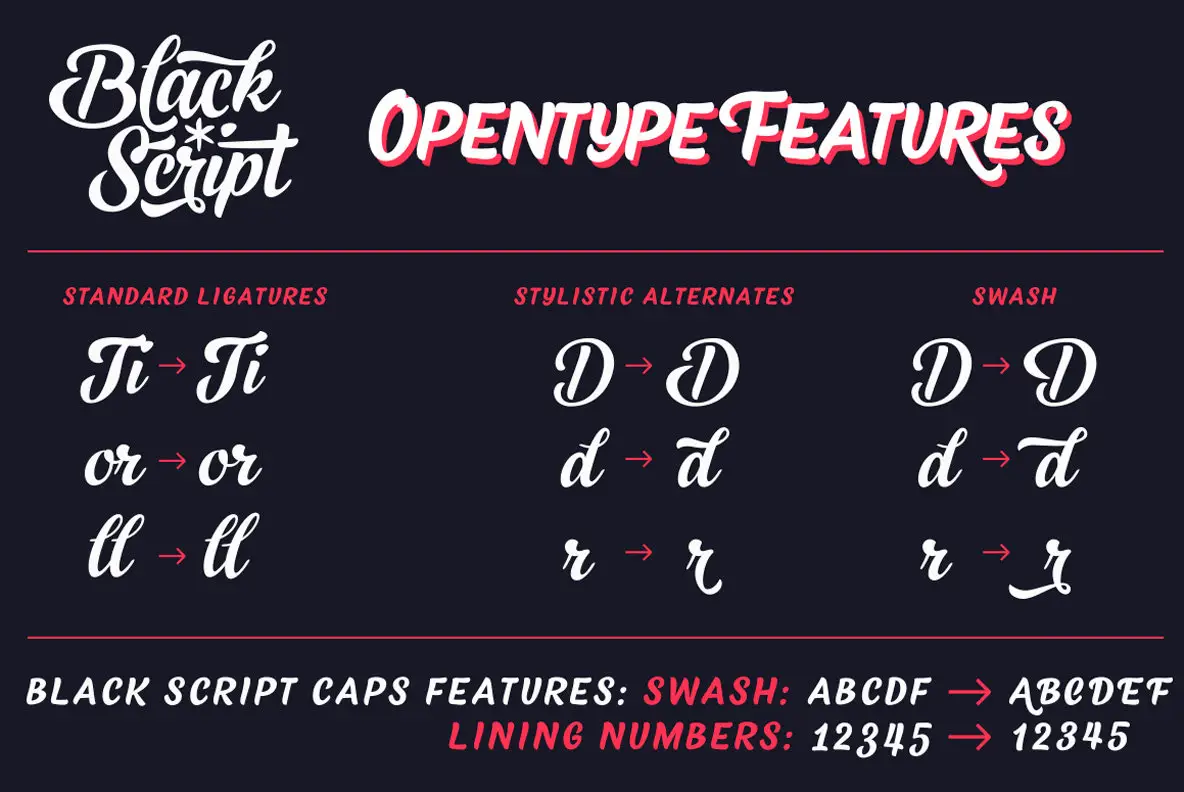 Black Script Font - FontPath
