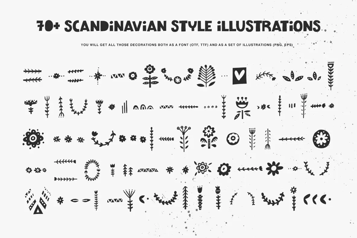 Scandinavian Font - YouWorkForThem