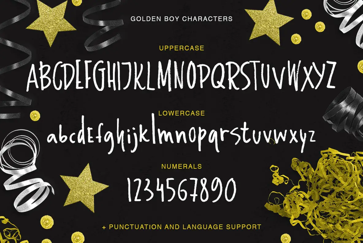 Golden Boy Font - YouWorkForThem