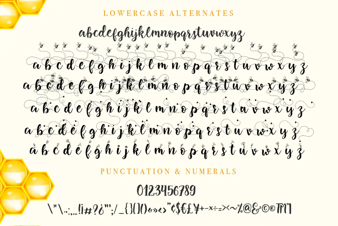 Little Bee Font - YouWorkForThem