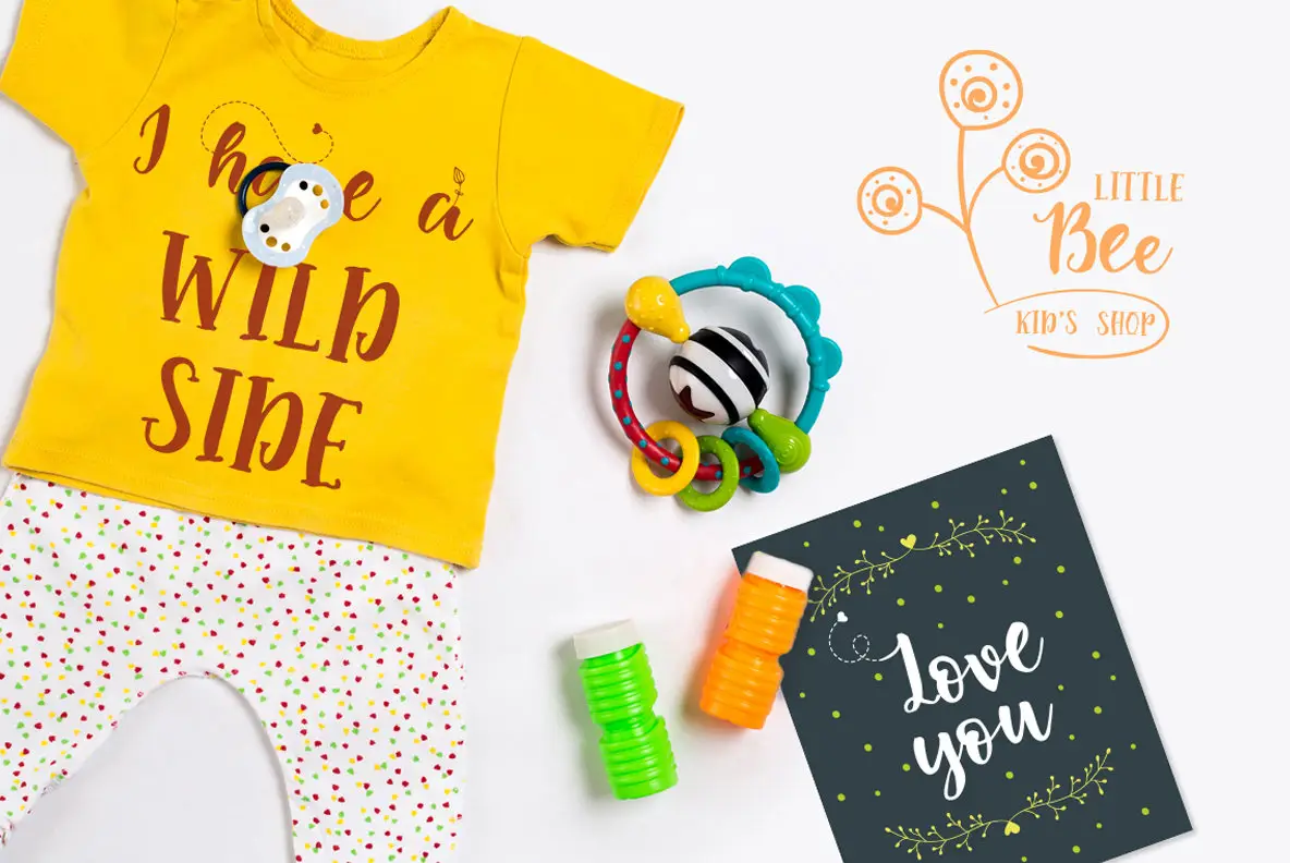 Little Bee Font - YouWorkForThem